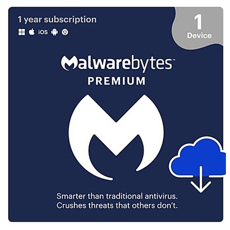 1-Year Malwarebytes Premium - 1 - Device Digital Download - $14.99 ...