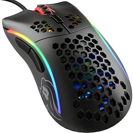 Glorious Model D- (Minus) Wired 6-Button Gaming Mouse (Matte Black ...