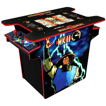 Arcade1Up Mortal Kombat Head-to-Head Arcade Machine, 2 Player Cocktail ...