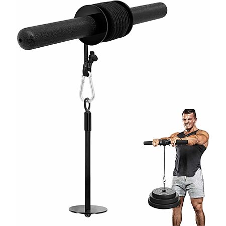 Yes4All Wrist and Forearm Blaster - Wrist Roller & Forearm Roller for ...