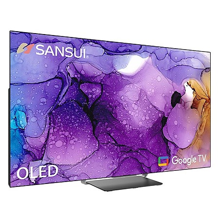 Sansui S55VOUG 55" Class (54.6" Diag.) 4K Ultra HD Smart OLED TV ...