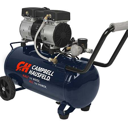 Costco Members: 8-Gallon Campbell Hausfeld 125 PSI Portable Quiet Air ...