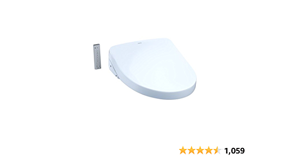 TOTO SW3056#01 S550E Electronic Bidet Toilet Seat with Cleansing Warm ...
