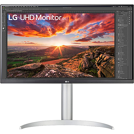 27” LG 27UP650-W 4K UHD 60Hz 5ms HDR IPS FreeSync Monitor - 2024-07-03