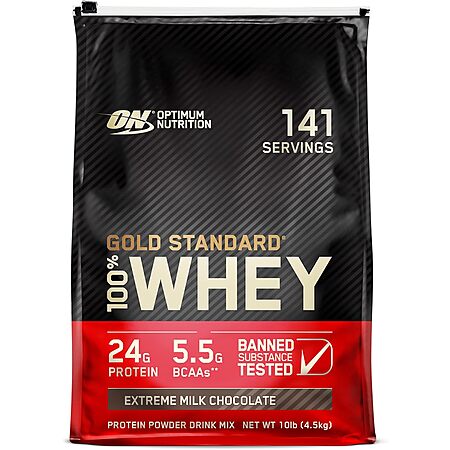 Select Accts: 10-lb Optimum Nutrition Gold Standard 100% Whey Protein ...