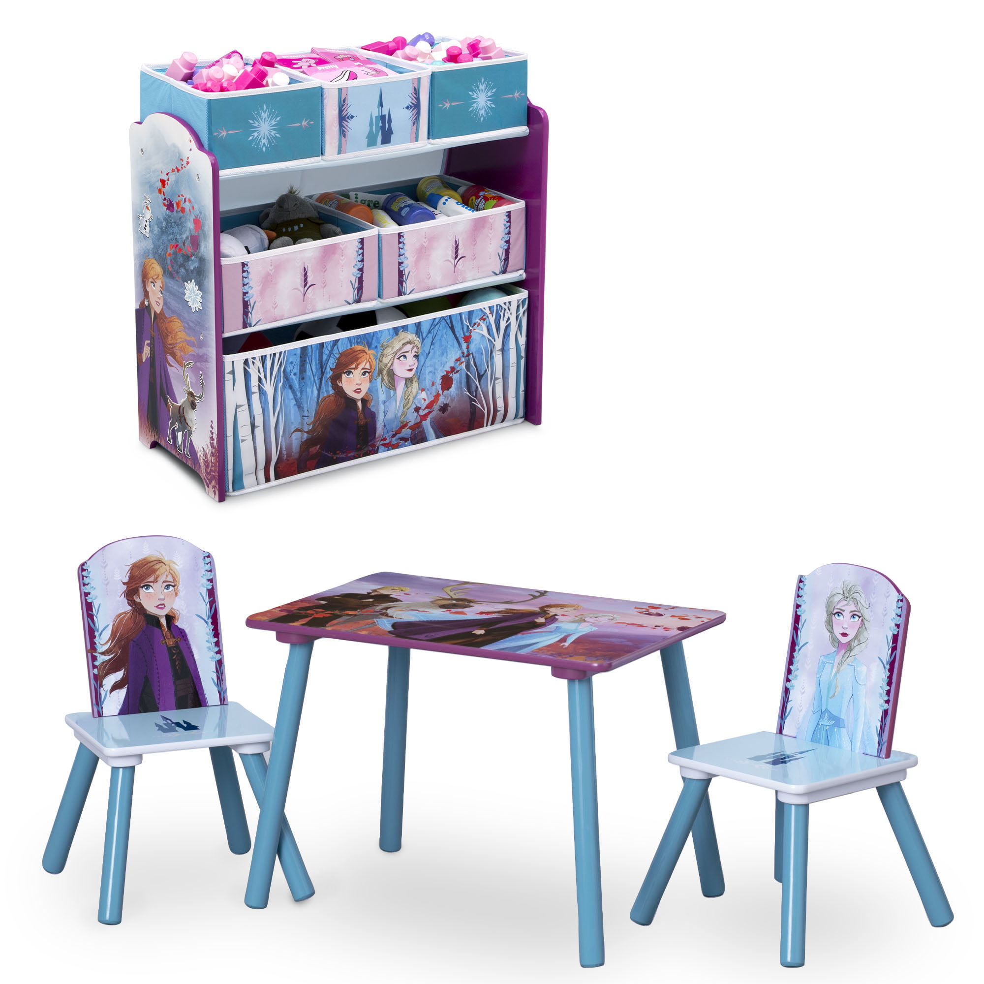 Disney Frozen II 4-piece Playroom by Delta Children $45
