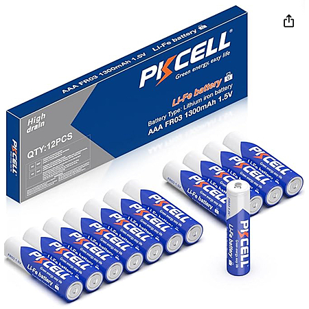 PK cell 12 pack AAA Lithium Batteries $15.99 - 2026-01-27