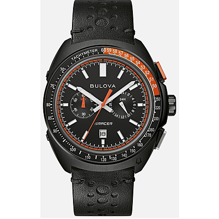 REFURBISHED Bulova Men's Racing Chronograph Calendar Quartz Black ...