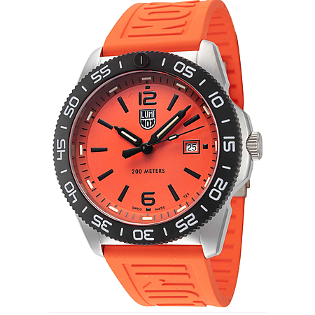 LUMINOX Pacific Diver Quartz Orange Dial Men's Watch $230 - 2026-06-17