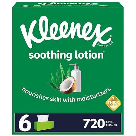Target - Kleenex Soothing Lotion Facial Tissue $28.47 - 2022-09-30