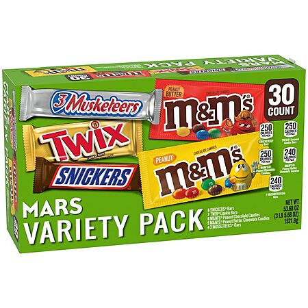 MARS CHOCOLATE SNICKERS, TWIX, MILKY WAY & 3 MUSKETEERS, Bulk Milk ...