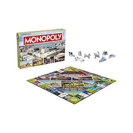 Top Trumps Monopoly Board Game Fresno CA Edition : 2-6 P $6.99 - 2026-01-29