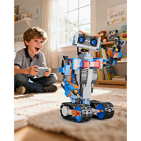 Lego compatible Robot Building Toys, STEM Projects for Kids Ages 6-12 ...