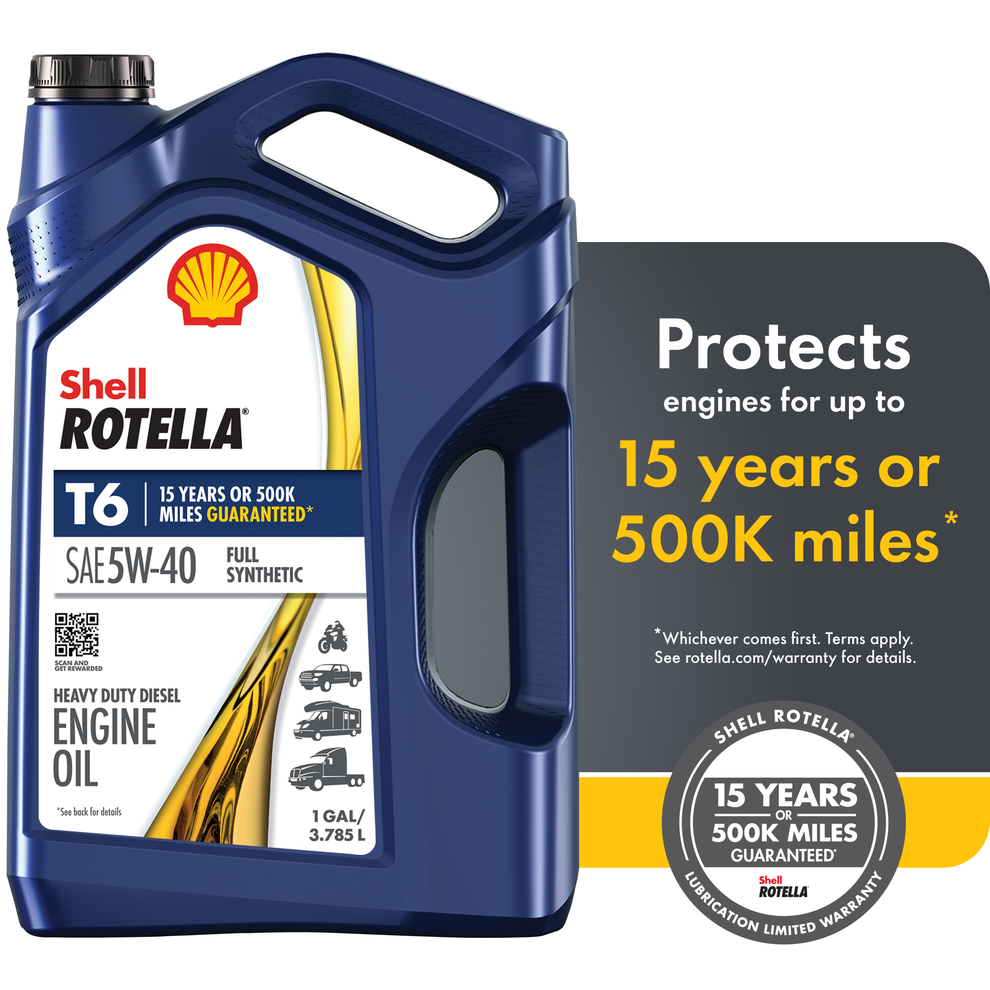 $8.53 after rebate - local only - cannot buy online - Shell Rotella T6 ...