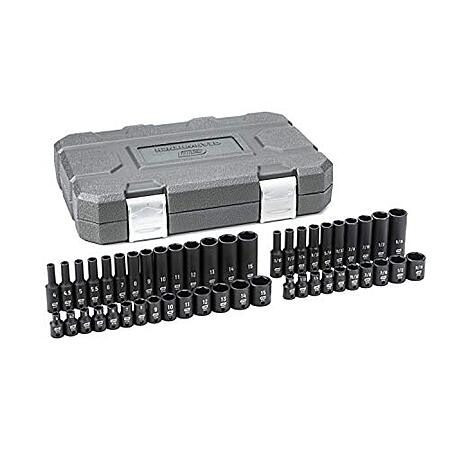 Limited-time deal: GEARWRENCH 48 Pc. 1/4" Drive 6 Pt. Impact Socket Set ...