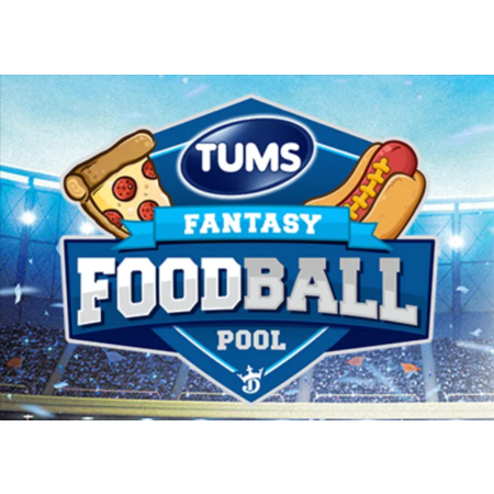 Draftkings TUMS Fantasy Foodball Pool Challenge Contest 2/9/25 - 2025-01-15