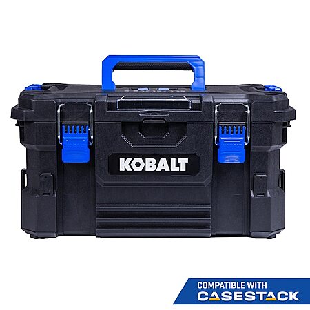 Kobalt CASESTACK 14.16-in W x 21-in H x 13.5-in D 2-Drawer Black ...