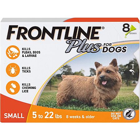 Frontline Plus for Dogs - Small 8 for $63, Medium 6 for $52, Large 6 ...