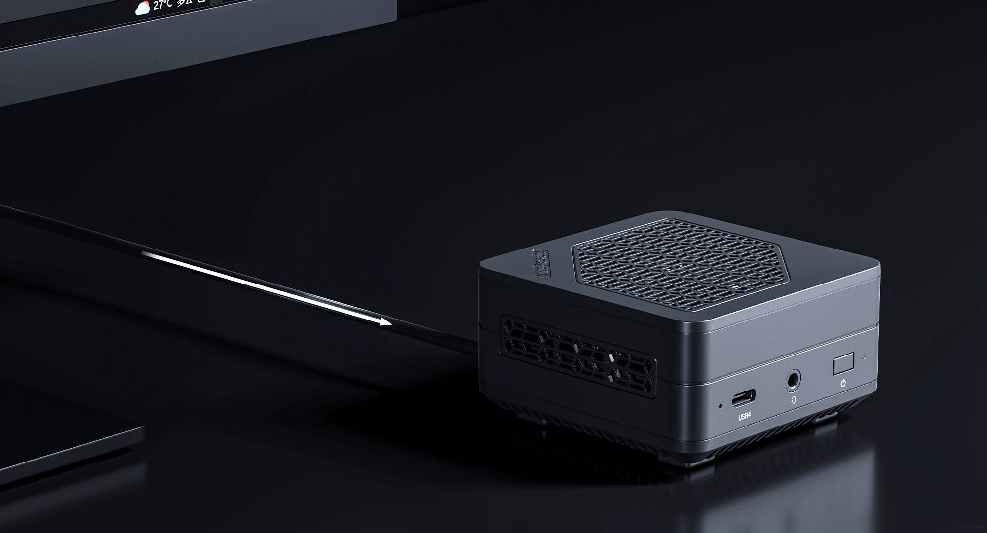 Minisforum EM780 Ultra Compact Mini PC: Ryzen 7 7840U, 32GB LPDDR5X ...