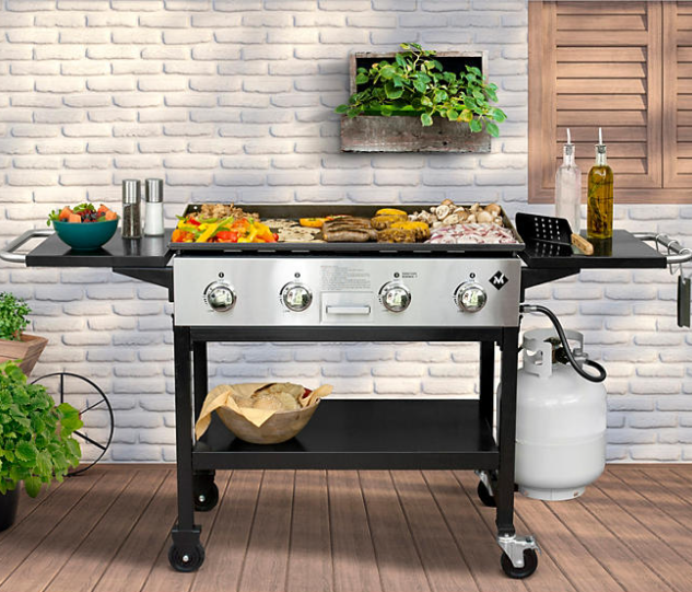 Sam's Club Members: Member's Mark 4-Burner Outdoor Gas Griddle $174.98 ...