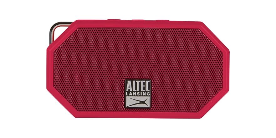 Altec Lansing Mini H2O Waterproof Speaker (Red) $9.99 + Free Shipping w ...