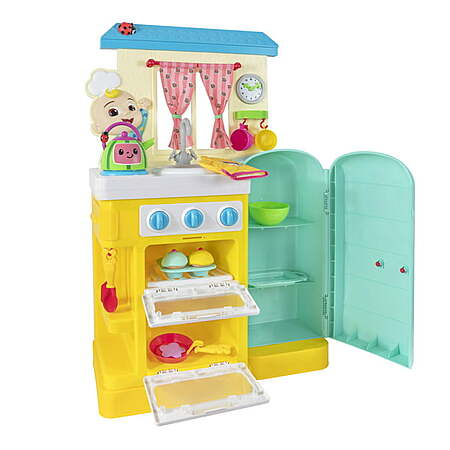 19-Pc CoComelon 3' Little Kitchen Playset w/ Lights & Sounds $59 + Free ...
