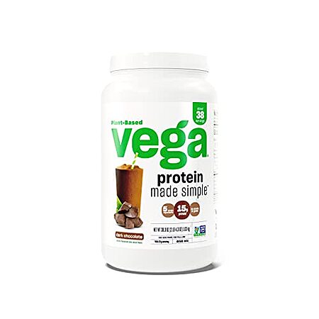 38-Servings Vega Protein Made Simple Stevia Free Plant Based Protein ...