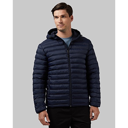 32 Degrees Men's Lightweight Poly-Fill Packable Hooded Jackets (Various ...