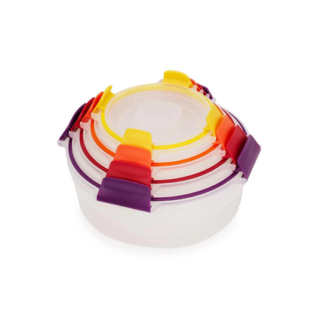 Joseph Joseph Kitchen Gadgets: 8-Piece Nest Lock BPA Free Round Food ...