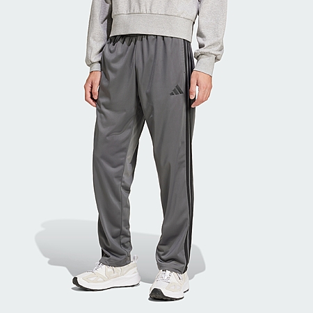 adidas Men's 3-Stripes Tricot Regular-Fit Open Hem Track Pants (2 ...