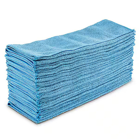 24-Pack Libman 14" x 14" All-Purpose Microfiber Cloth Towels (Blue) $8. ...