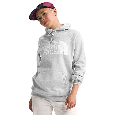 The North Face Women's Half Dome Pullover Hoodie (TNF Light Grey ...