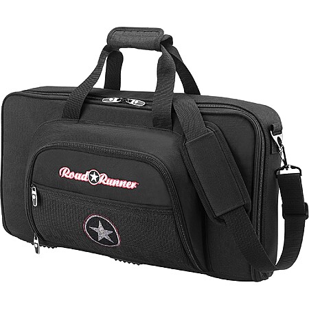 Road Runner guitar pedal Pedalboard All-In-1 Gig Bag Black $24.99