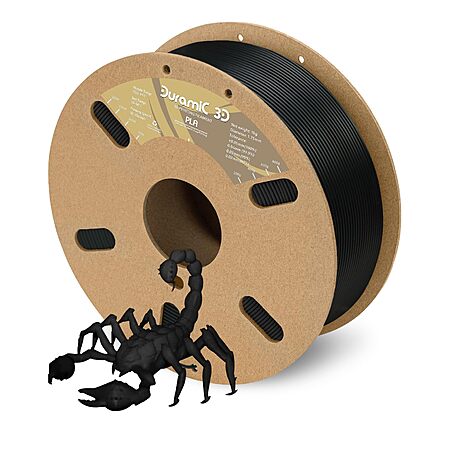 DURAMIC 3D PLA Filament 1.75mm Black 1kg Spool $9.99 - 2024-08-22