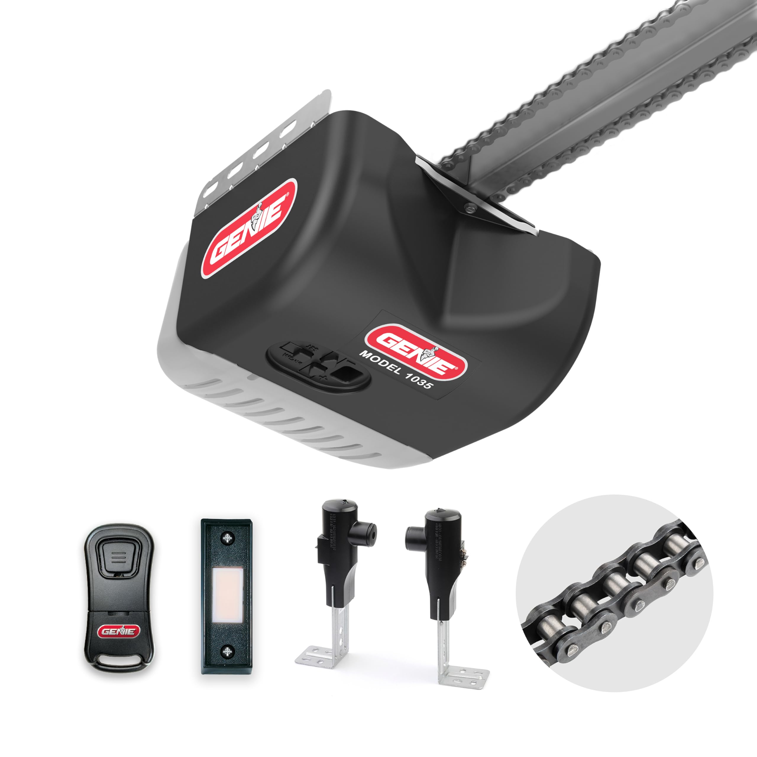 Prime Members: $98.99 Genie Chain Drive 500 Garage Door Opener - Model ...