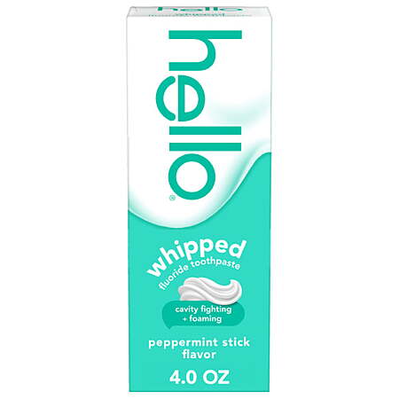 Hello Whipped Fluoride Toothpaste, Minty Foam Toothpaste, 4.0 oz - $5. ...