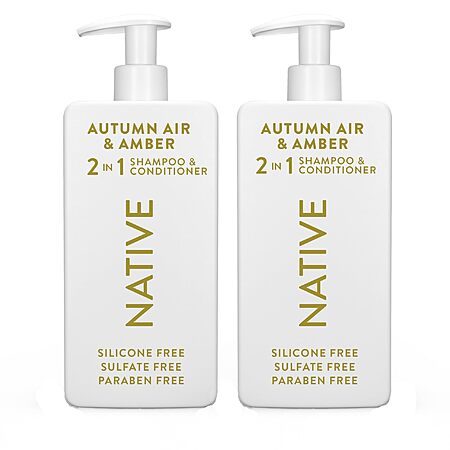 Native 2-in-1 Shampoo & Conditioner - Autumn Air & Amber Fall Seasonal ...