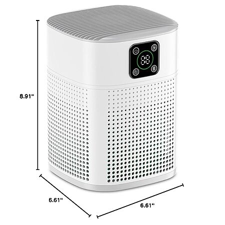 Air Purifiers for Bedroom, Honeyuan H13 HEPA Air Purifier for Home ...