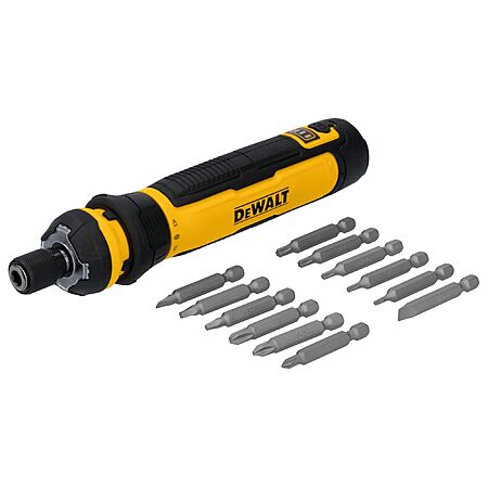 DEWALT Cordless Screwdriver, 4V USB Rechargeable Electric Screwdriver ...