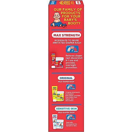 S&S] Boudreaux’s Butt Paste Max Strength Diaper Rash Cream for Baby ...