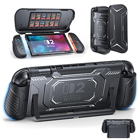 FASTSNAIL Dockable Case for Nintendo Switch 2 with Front Cover, TPU ...