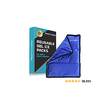 Rester's Choice Ice Pack for Injuries Reusable - (Standard Large: 11x14 ...