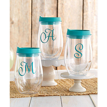 3-Pc 42-Oz Glass Kitchen Canisters $4.90, 12-Oz Double-Wall Monogram ...