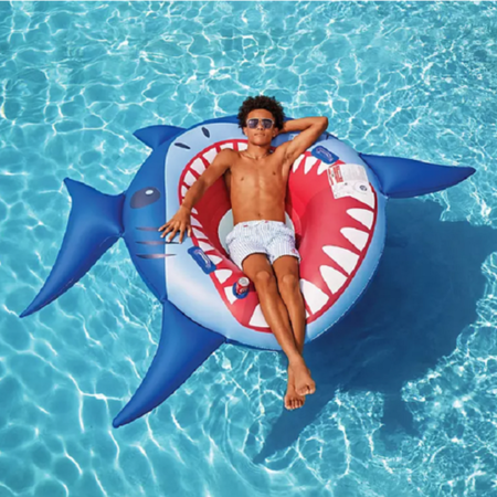 56" Oversized Inflatable Pool Float (Shark) $9, Monkey $10, More + Free ...