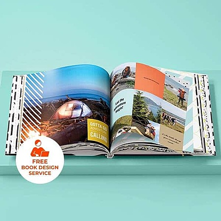 Shutterfly New Customers: 110-Page 8" x 8" Hardcover Photo Book $9 ...