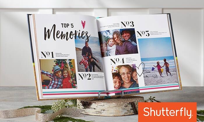 Shutterfly Custom Photo Book: Up to 91 Extra Pages + Up to 50% off ...