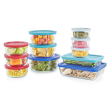Pyrex 22 Piece Glass Food Storage Set [Ends Oct 20 EOD] $23.99