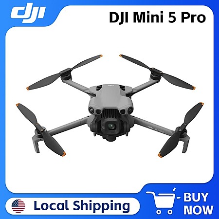 DJI Mini 5 Pro 1-Inch CMOS Camera Drone with Omnidirectional Sensing ...