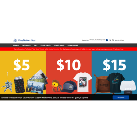 PlayStation Gear Mega Sale — Massive Discounts on Official Merch ...