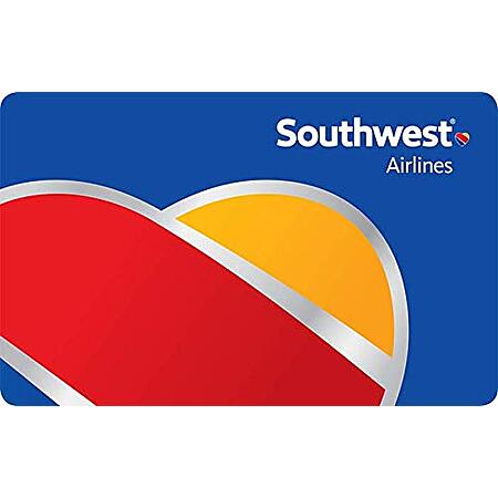 Southwest Airlines Gift Card $100 Gift card for $71.30